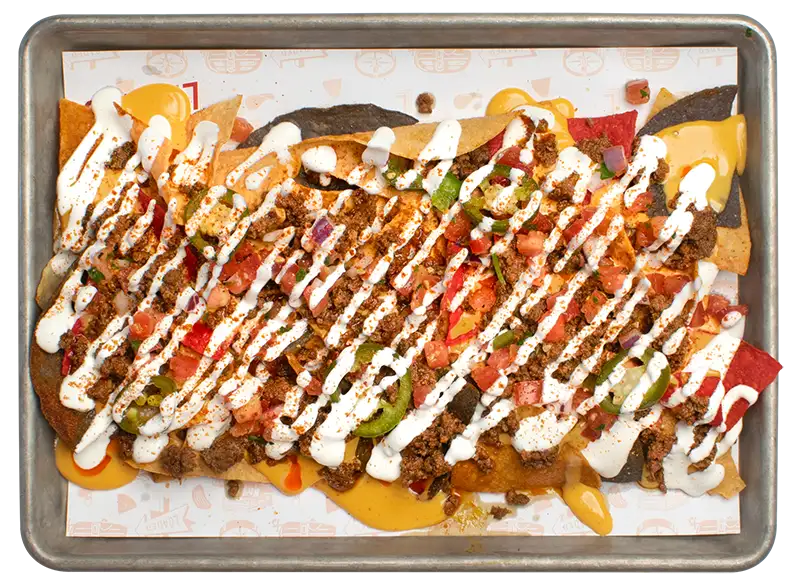 Loaded Elevated Nachos - Menu